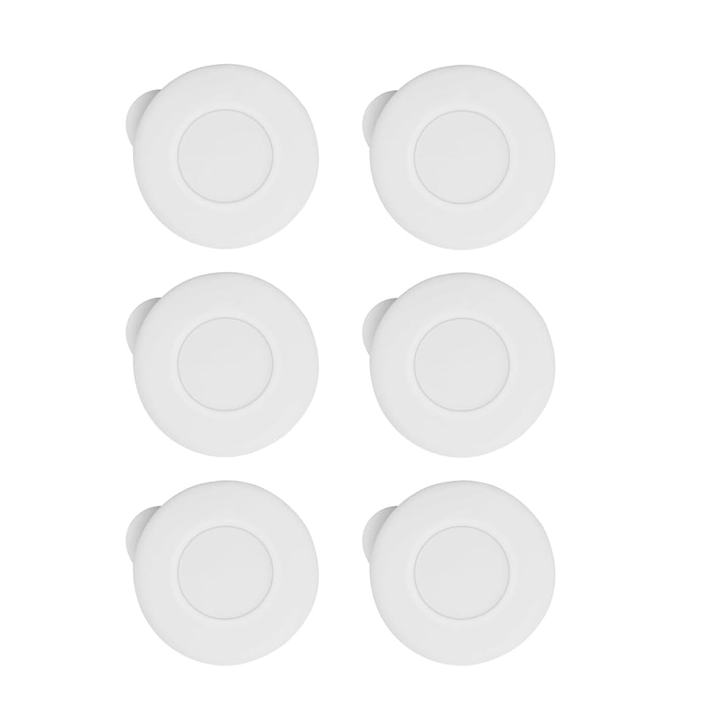JZROCKER 6Pieces Silicone Milk Bottle Lid Reusable Bottle Covers Food ...