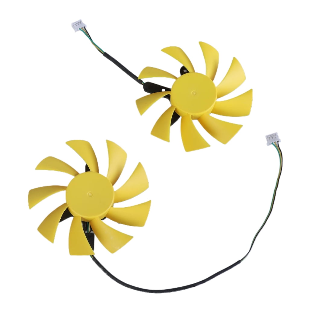 JZROCKER 83MM 4Pin Graphics Card Fan 9015M12B For GTX750Ti Ensures ...