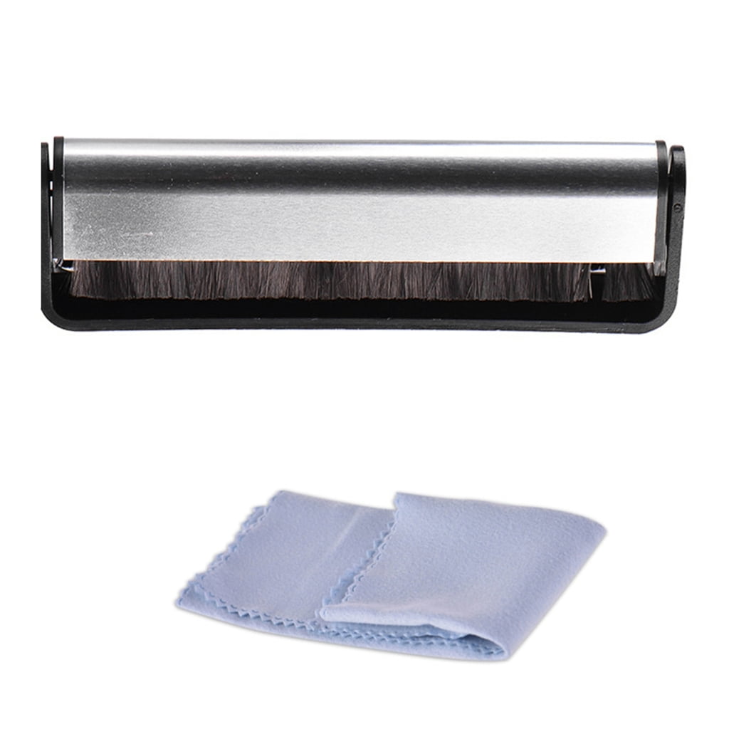 JZROCKER Anti-static Record Cleaning Brush & Cloth Carbon Fiber Clean ...