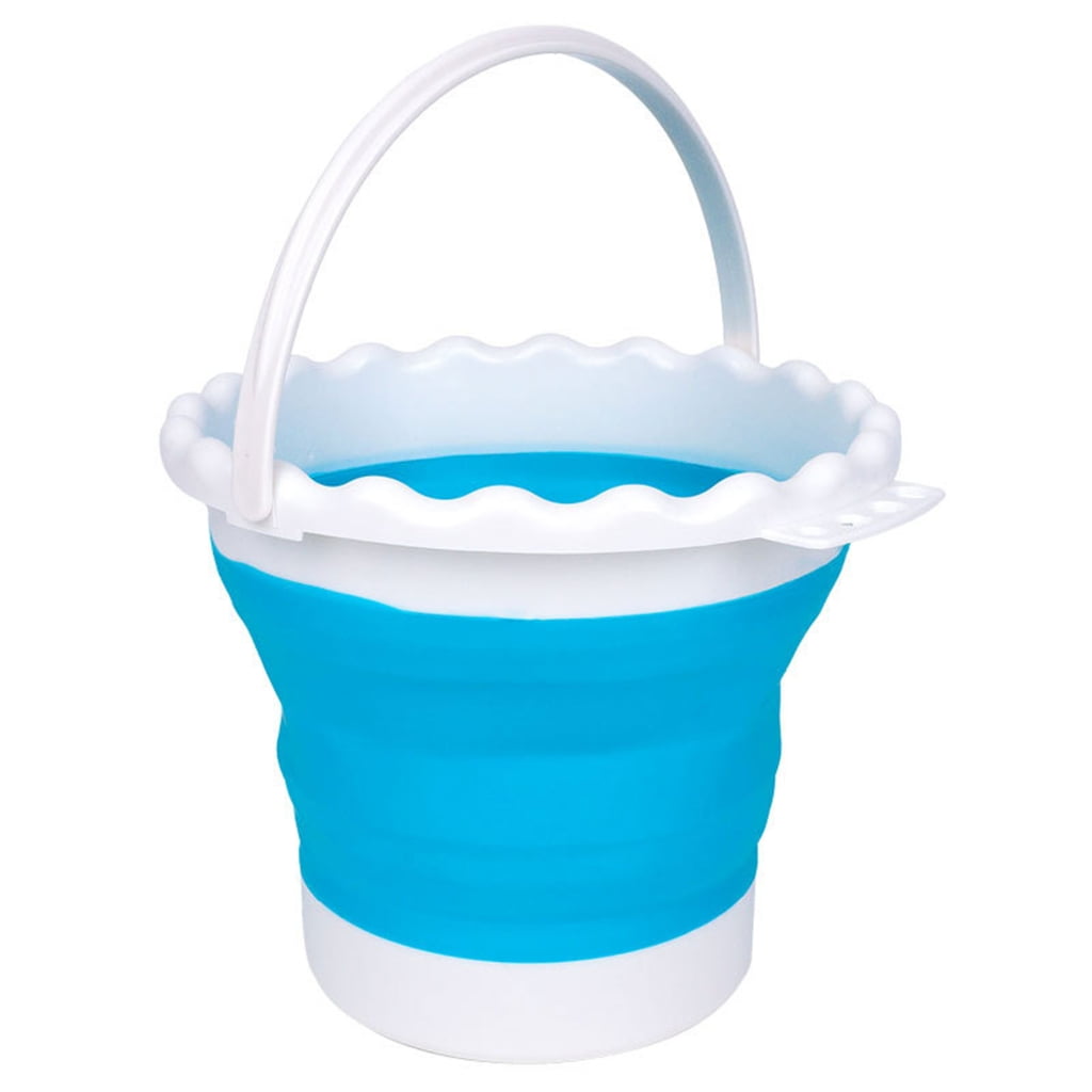 JZROCKER Art Buckets Painting Folding Silicone Wash Pen Buckets Brush ...