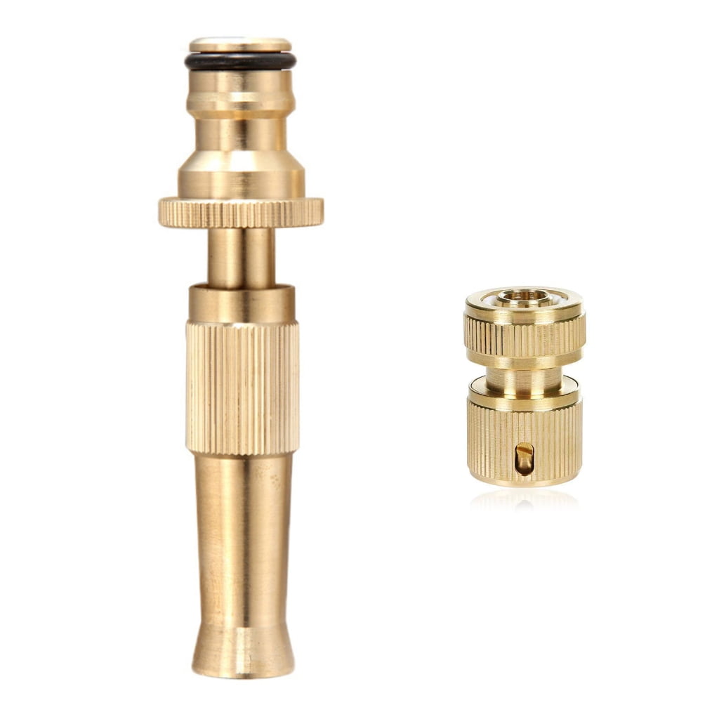 JZROCKER Brass Garden Hose Fittings Connector Adapter Brass Female ...