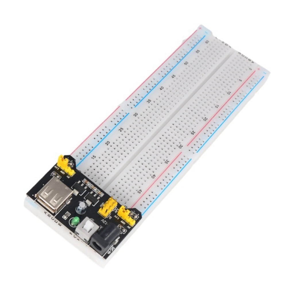 JZROCKER Breadboard PCB Bread Board MB102 Prototype PCB Solderless ...