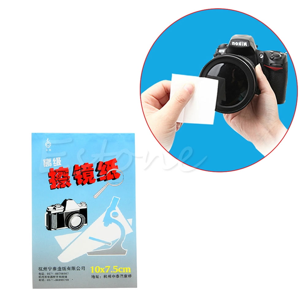 JZROCKER Camera Lens Cleaning Paper 50 Sheets Photography Screens ...