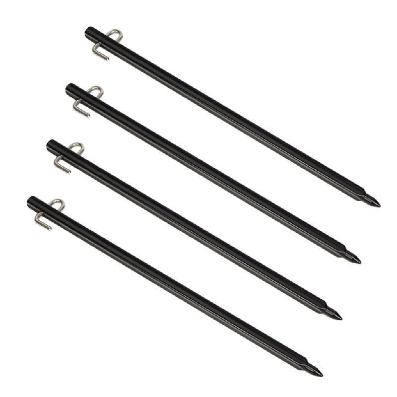 JZROCKER Camp Tent Pile, Aluminum Alloy Canopy Tent Ground Peg Canopy ...