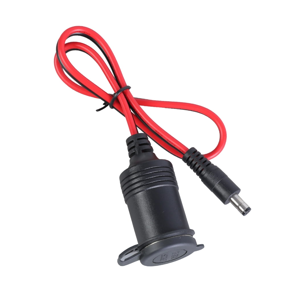 JZROCKER Car Charging Socket Cable 5.5x2.1mm Male Plug to Car Charging ...