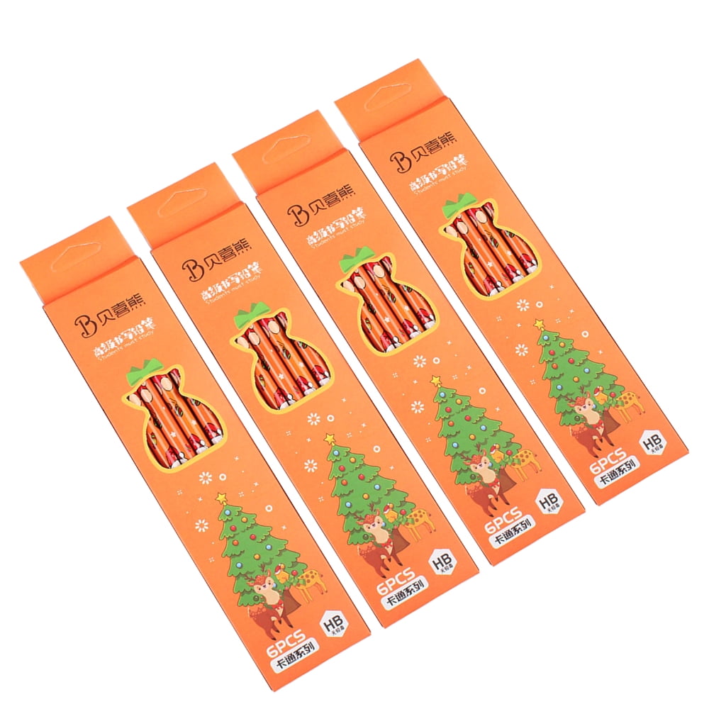JZROCKER Christmas Holiday Pencil Snowmen Pencils Christmas Stationery ...
