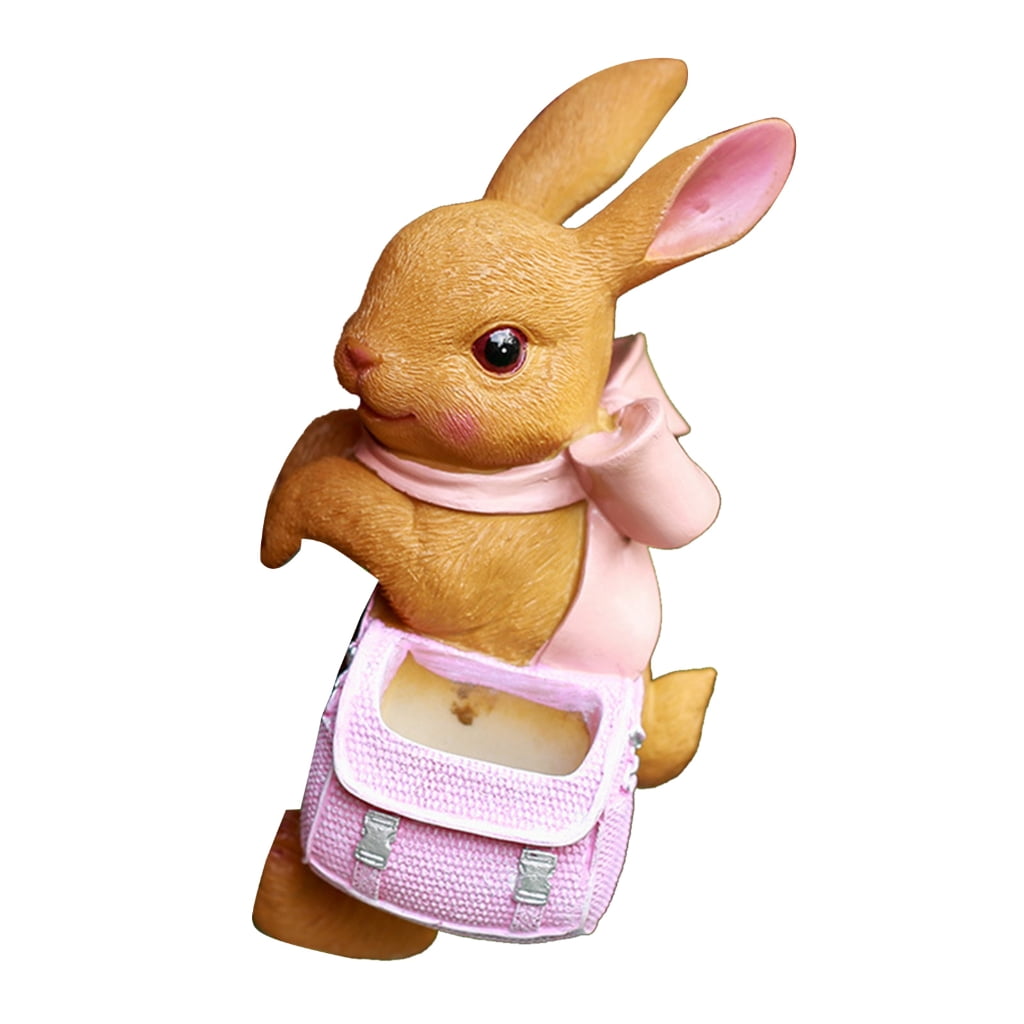 JZROCKER Climbing Rabbit Outdoor Garden Resin Statue Hanging Sculpture ...