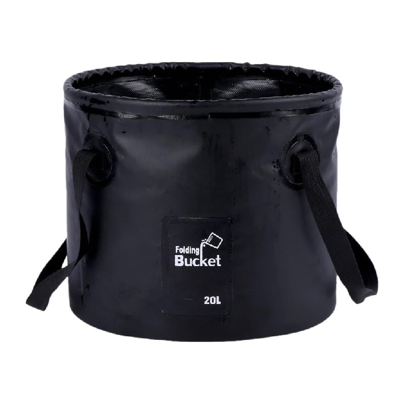 JZROCKER Colorful Folding Fish Bucket with Handle, Travel Foldable ...