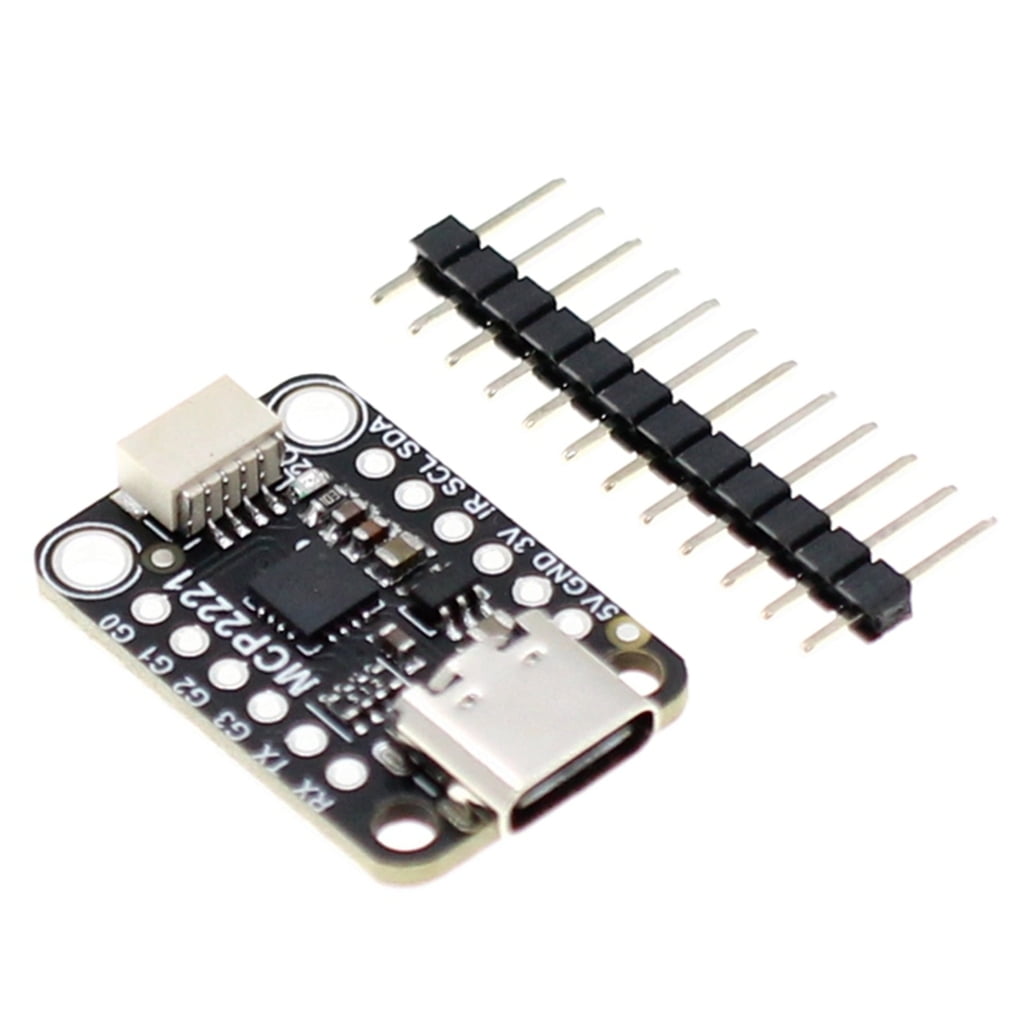 JZROCKER Compactly MCP2221A USB Interfaces Module with GPIO I2C for Prototyping and Development ...