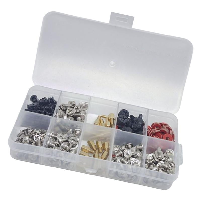 JZROCKER Comprehensive 380pcs PC Case Screw Set Multifunction Screw ...
