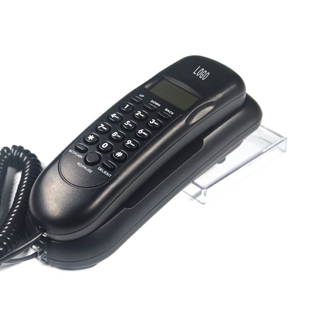 JZROCKER Corded House Phones Landline, Dial Pad on Base unit Home Phone ...
