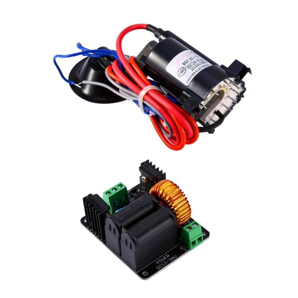 JZROCKER DC12-36V ZVS Coil Driver Board & Ignition Flyback Driver Coil ...