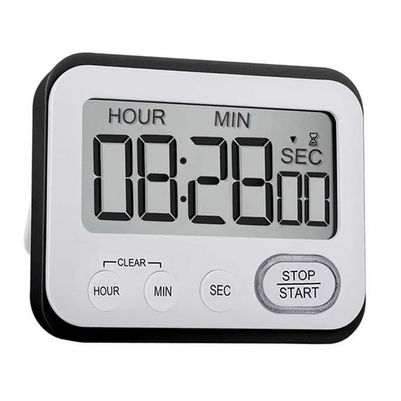 JZROCKER Digital Timer Count Up/Down Timer Table Timer LCD Display ...