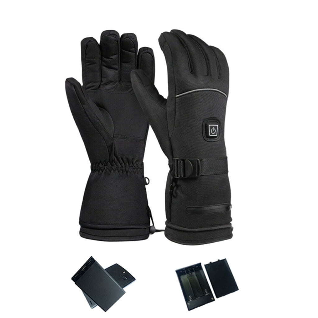 JZROCKER Electric Heated Gloves for Freezer Work, Touching Screen ...