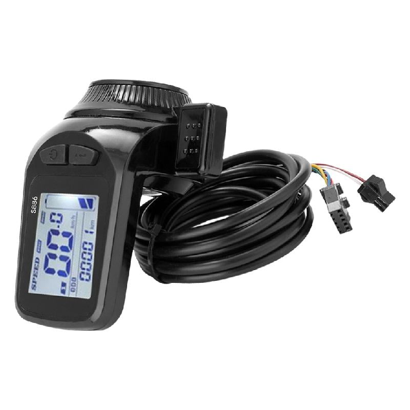 JZROCKER Electric Scooter LCD Display Panel, 24V 36V 48V Electric ...