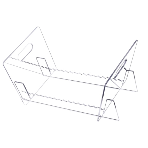 JZROCKER Elegant Album Display Shelf, Clear Acrylic Storage Stand Home ...