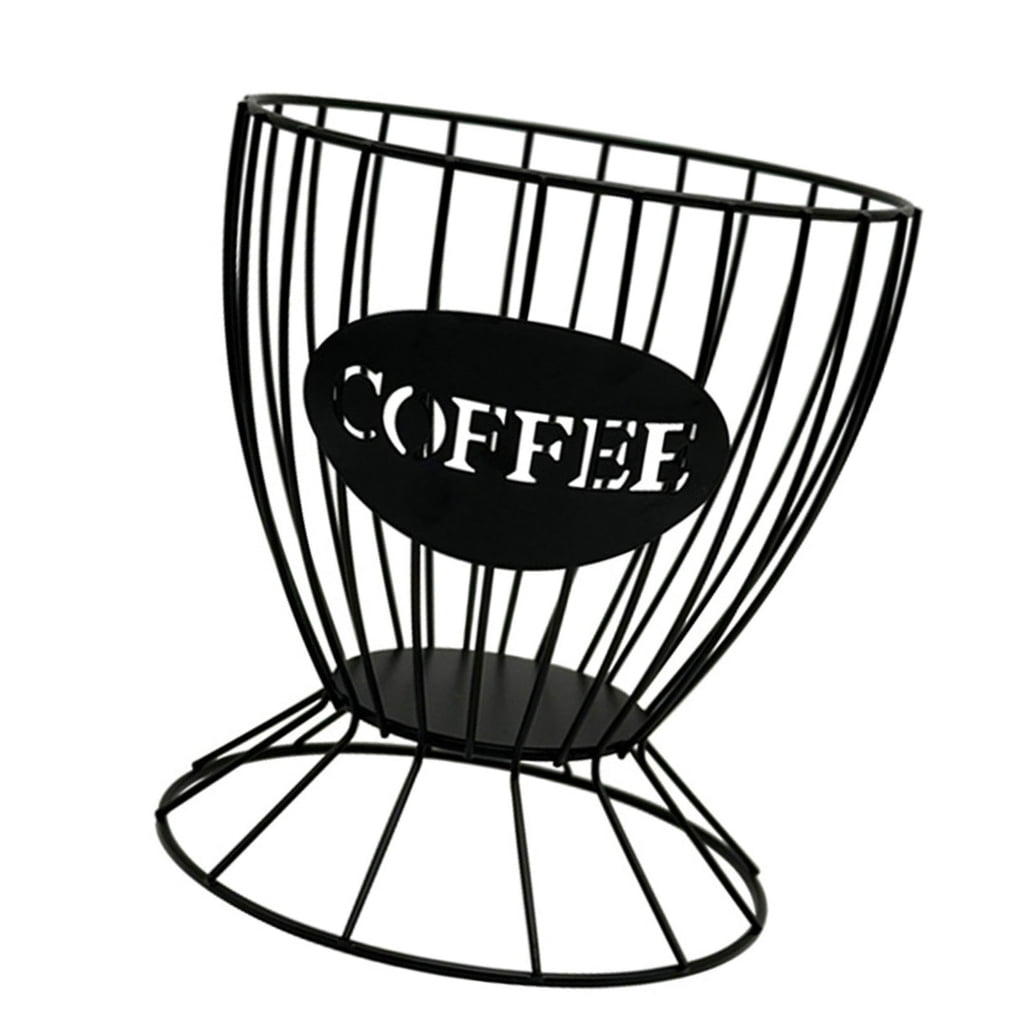 JZROCKER Elegant Coffee Pods Stand With Lid Coffee Holder Display Stand ...