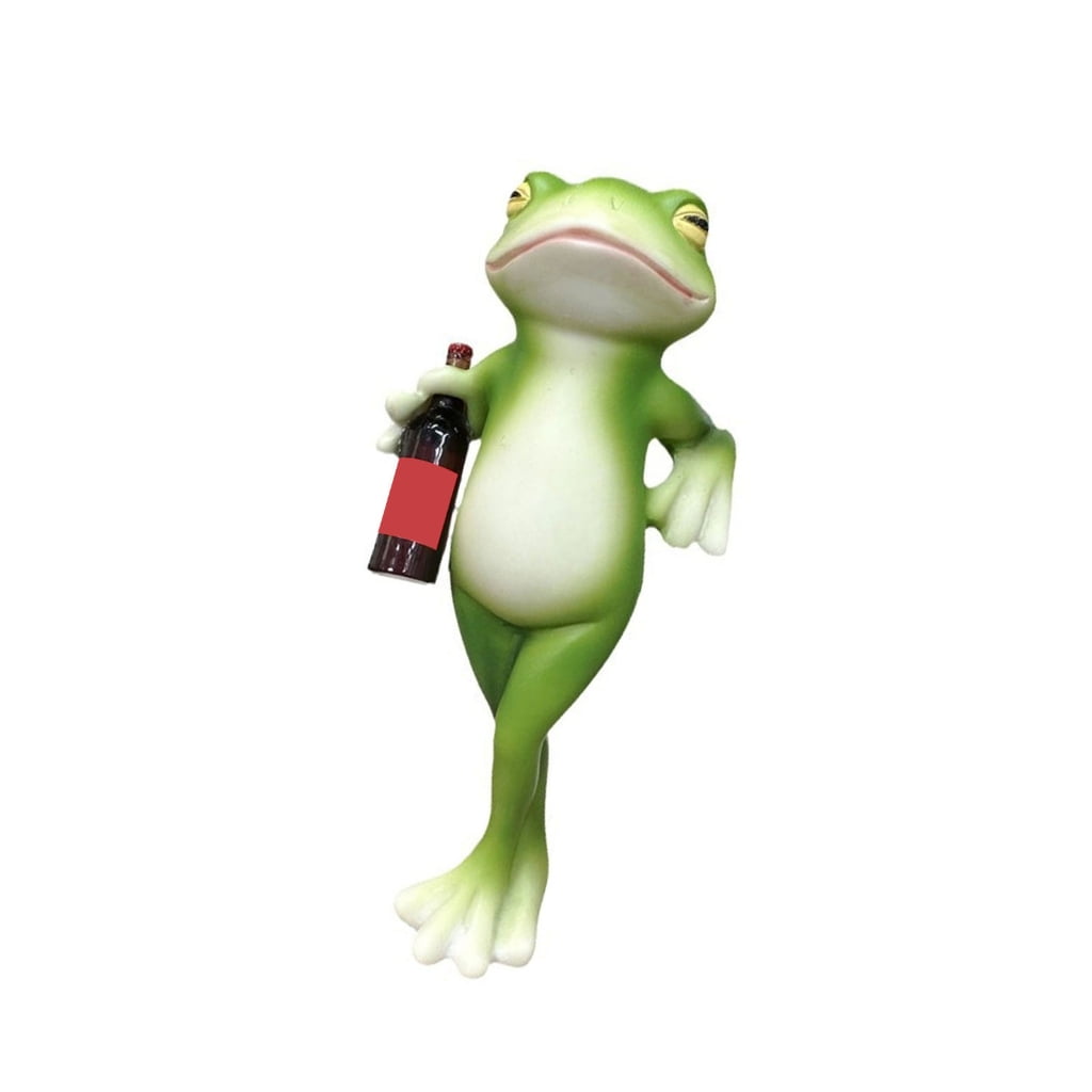 JZROCKER Flower Pot Hanger Frogs Decorative Figures Frogs Decorative ...