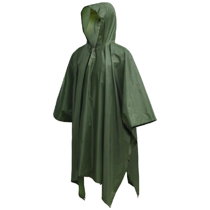 JZROCKER Folding Raincoats with Hooded Camping Hunting Clothes Shelter ...