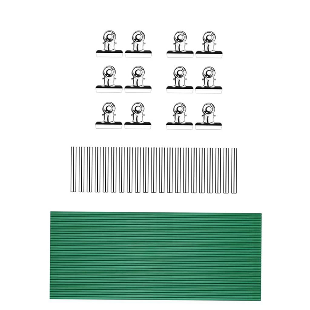 JZROCKER Garden Hoop Fiberglass Rods Garden Tunnel Hoop Greenhouse Hoop ...