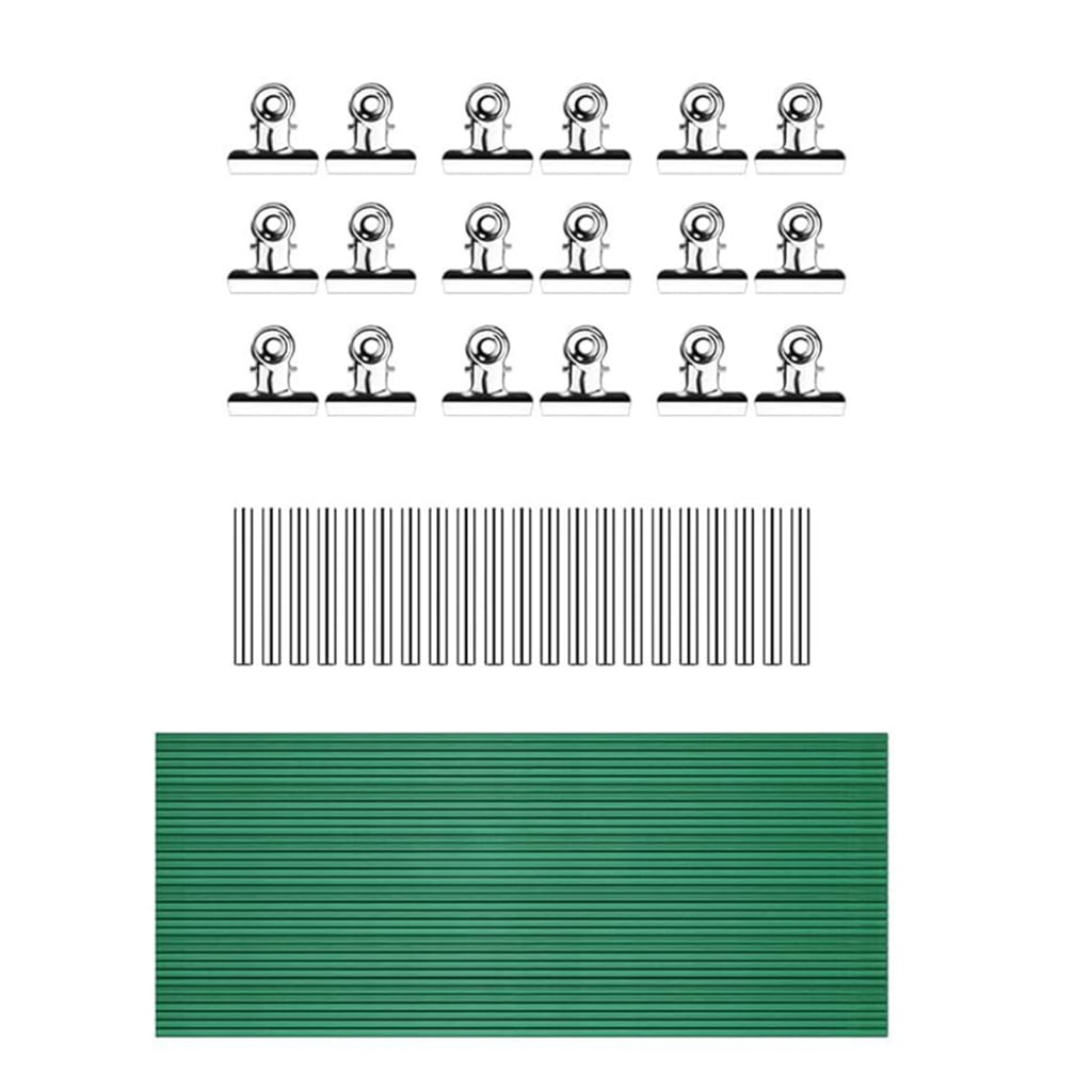 JZROCKER Garden Hoop Fiberglass Rods Garden Tunnel Hoop Greenhouse Hoop ...