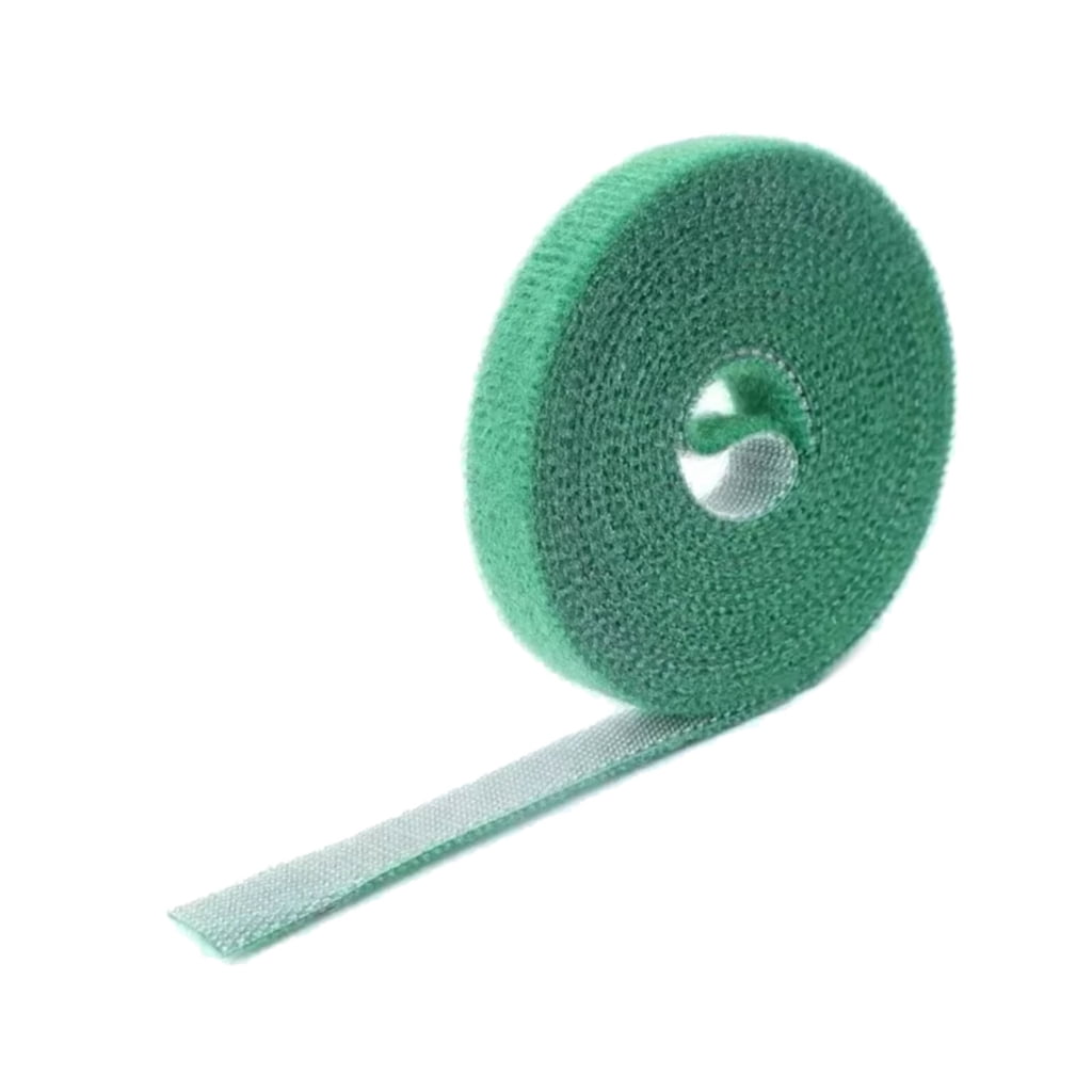 JZROCKER Green Nylon Plant Support Tape Data Cable Storage Tape Wire ...