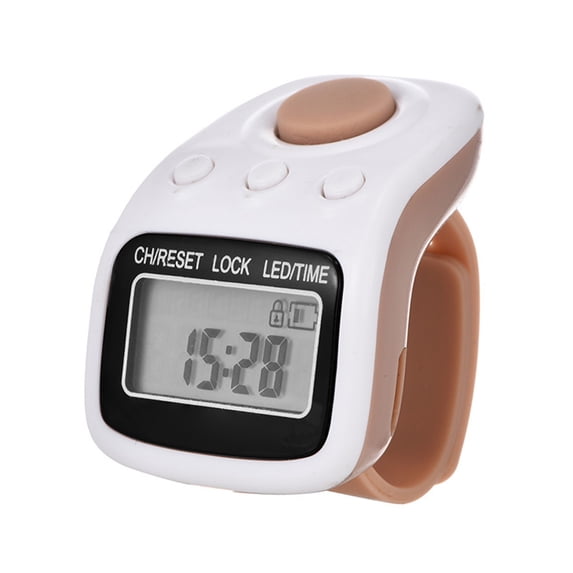 JZROCKER LED Finger Tally Counter Digital Electronic Tasbeeh Counter ...