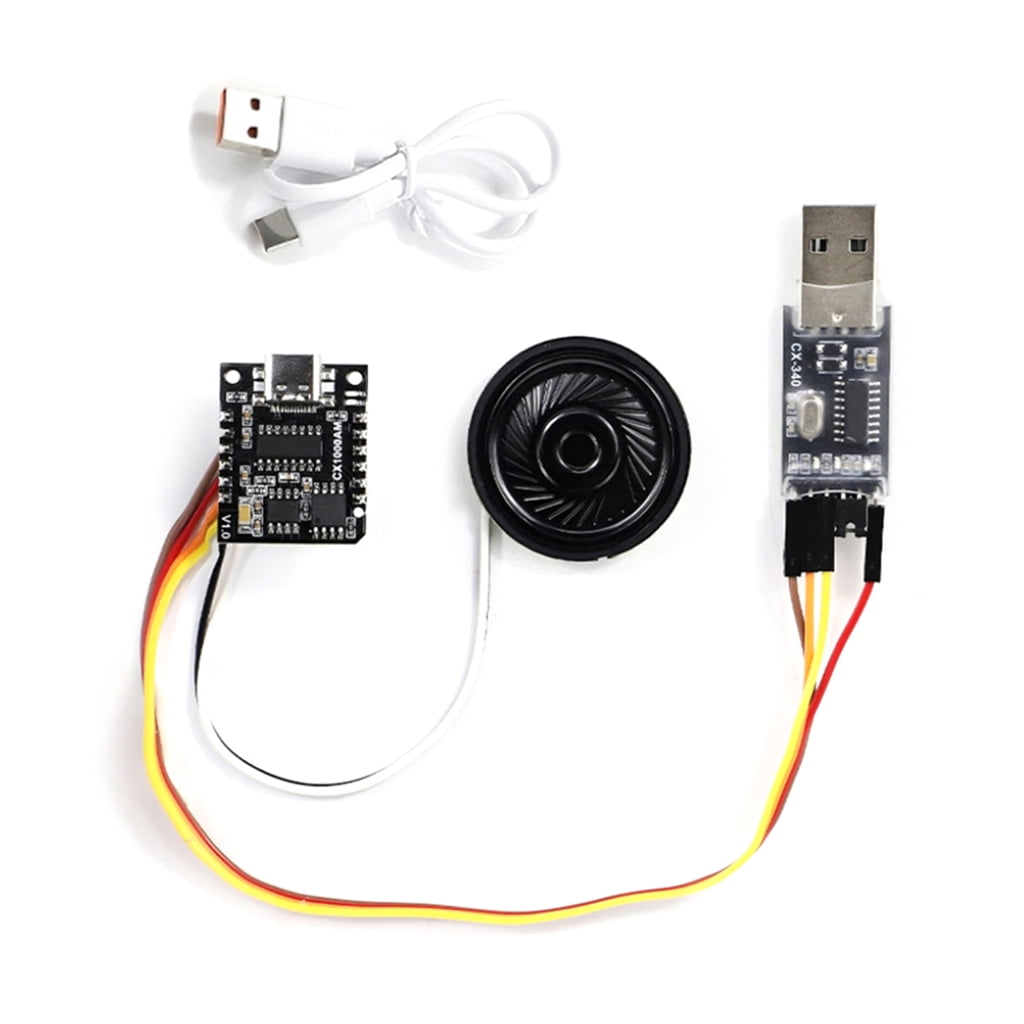 JZROCKER MP3 Voice Chip with Easy Microcontroller Control Supports MP3 ...