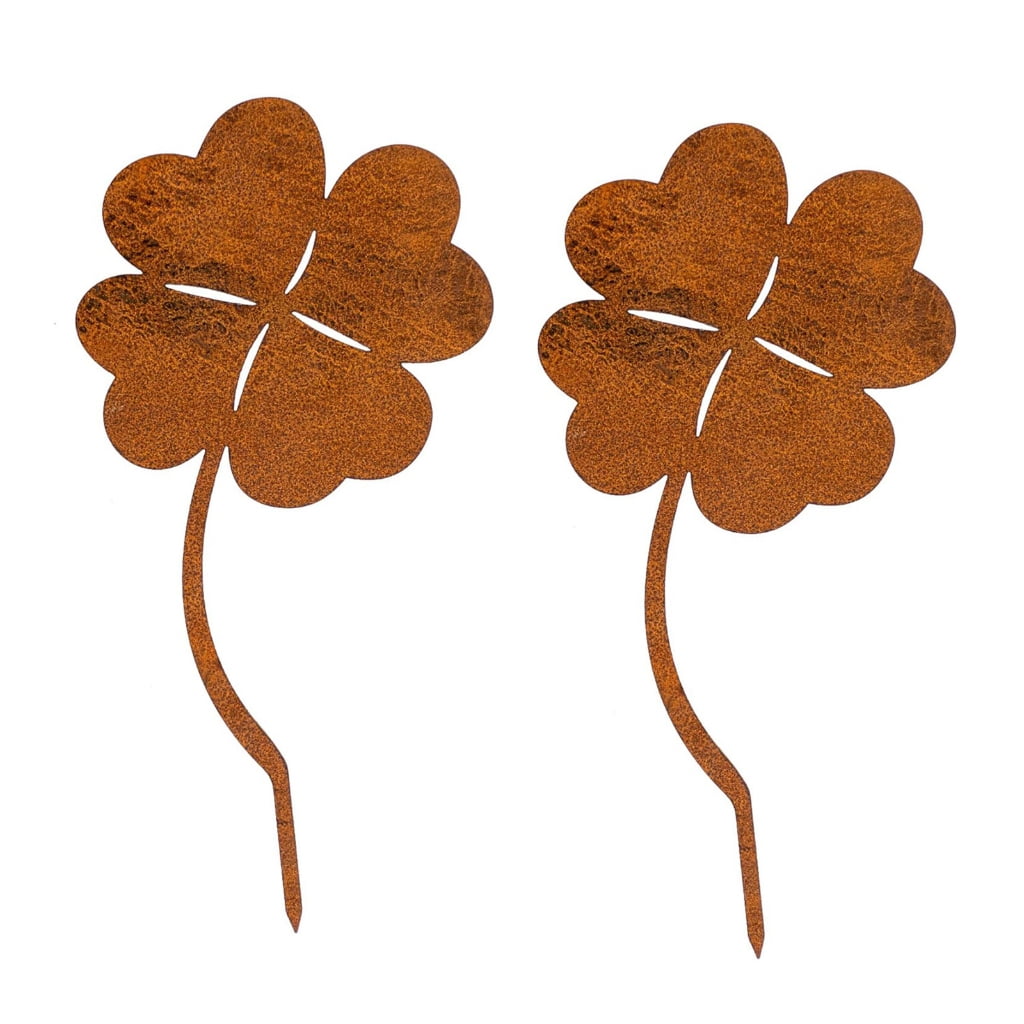 JZROCKER Metal Rusted Garden Stake Yard Sign Outdoor Decorations ...