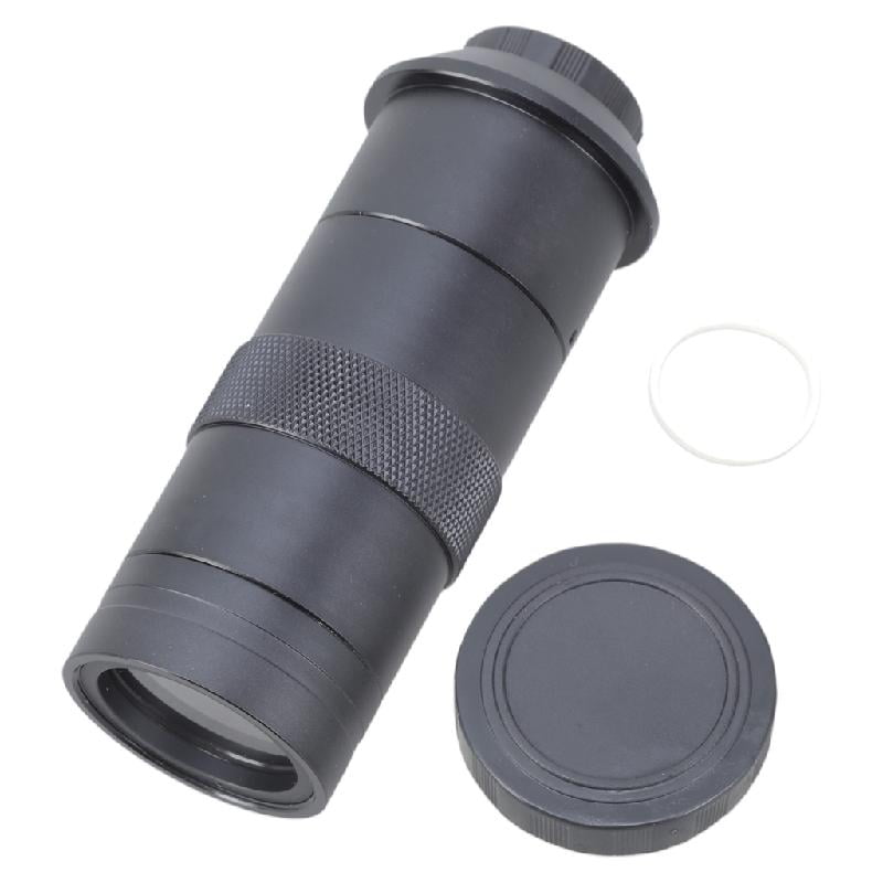 JZROCKER Microscope Lens Magnification Adjustable 100X C Mount Lens for ...