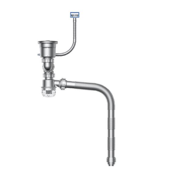JZROCKER Multipurpose Kitchen Sink Drain Set Designs for Space ...