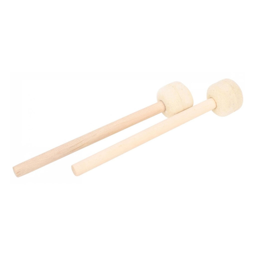 JZROCKER Nonslip Drum Mallets Stick Wood Handle Percussion Drumstick ...