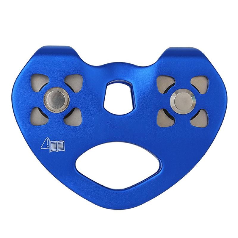 JZROCKER Outdoor Crossing Twin Wheel Pulley Aluminum Tandem Double ...