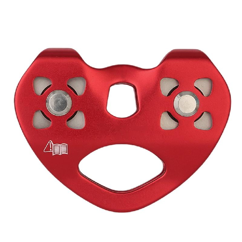 JZROCKER Outdoor Crossing Twin Wheel Pulley Aluminum Tandem Double ...