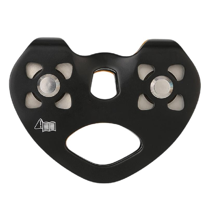 JZROCKER Outdoor Crossing Twin Wheel Pulley Aluminum Tandem Double ...