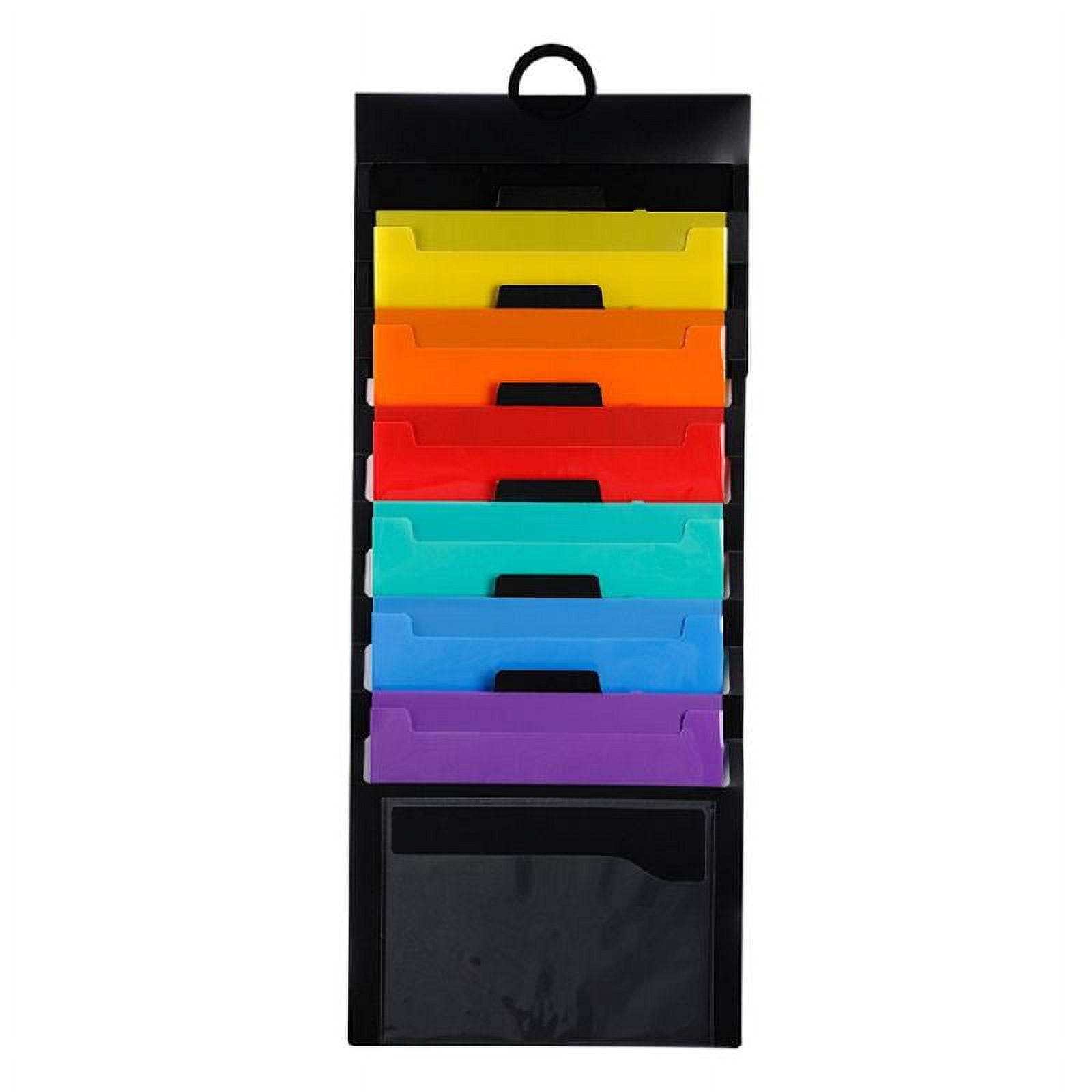 JZROCKER Over The Door File Organizer 6 Large Pocket Hanging File ...
