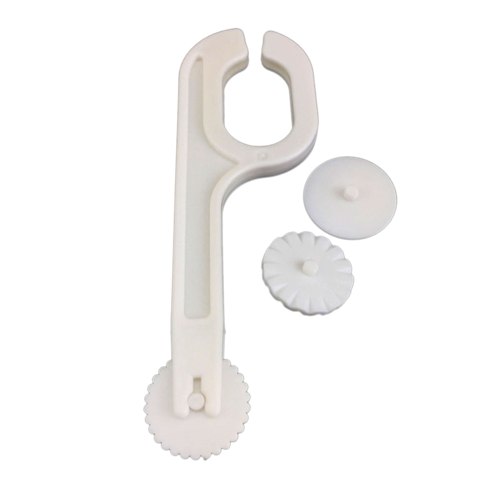 JZROCKER Plastic Roller Wheel Cutter Roll Icing DIY Cutter Knife Baking ...