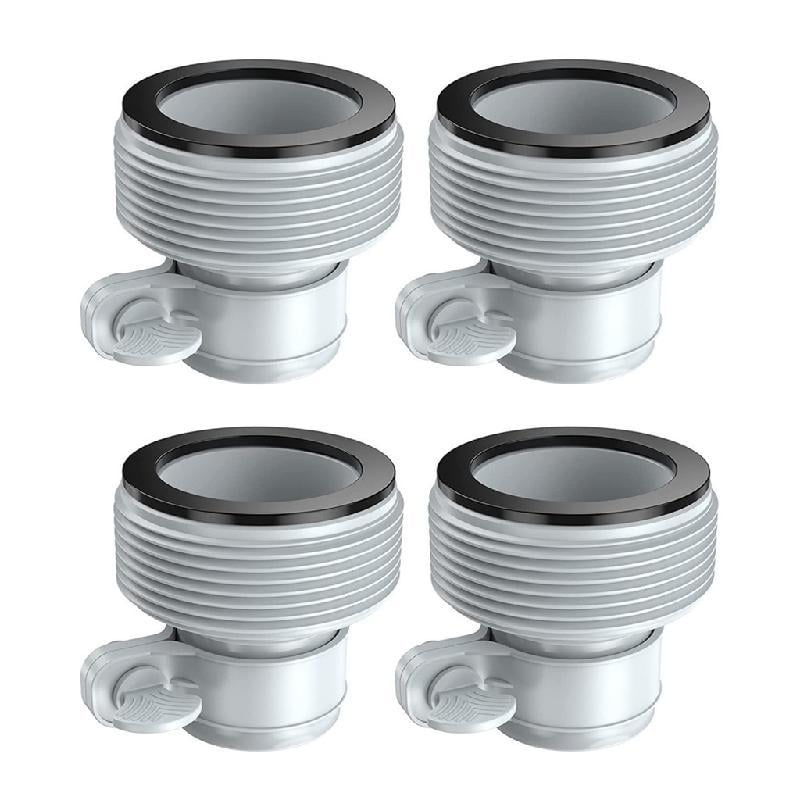 JZROCKER Pool Hose Adapter for Pool 1.5" to 1.25" Pool Hose Connector ...