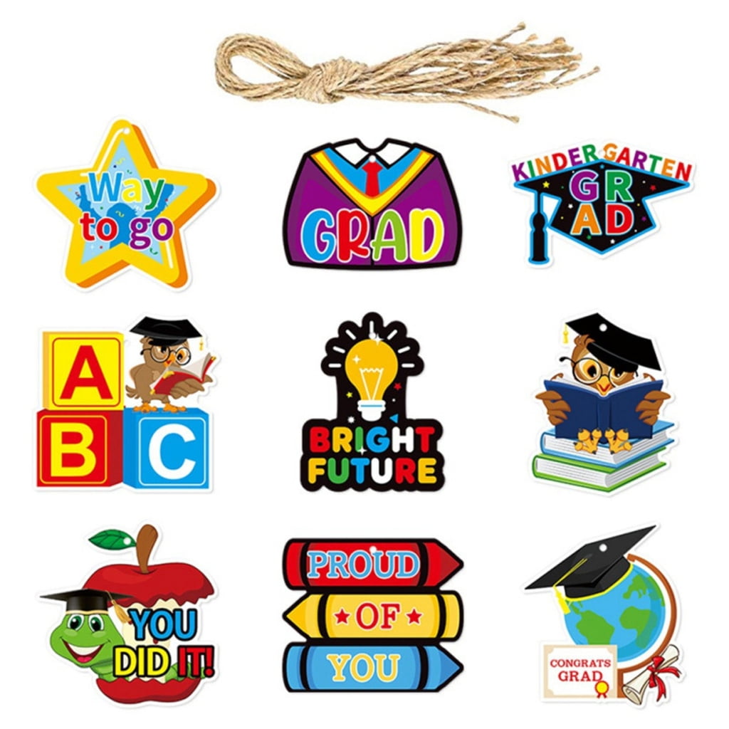 JZROCKER Preschool Graduation Party Decors Kindergarten Congrats Grad ...