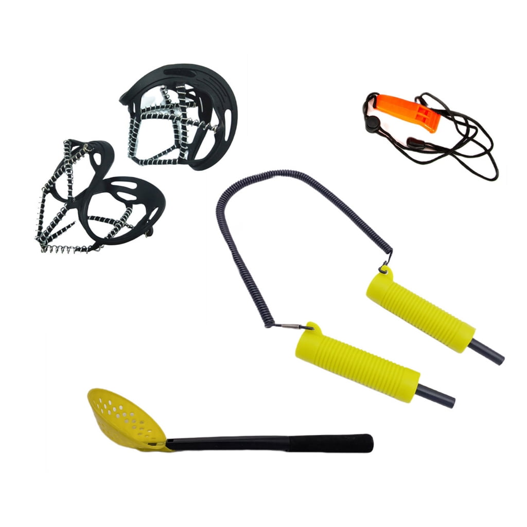 JZROCKER Retractable Ice Pick Portable Skating & Fishing Kits Ice ...