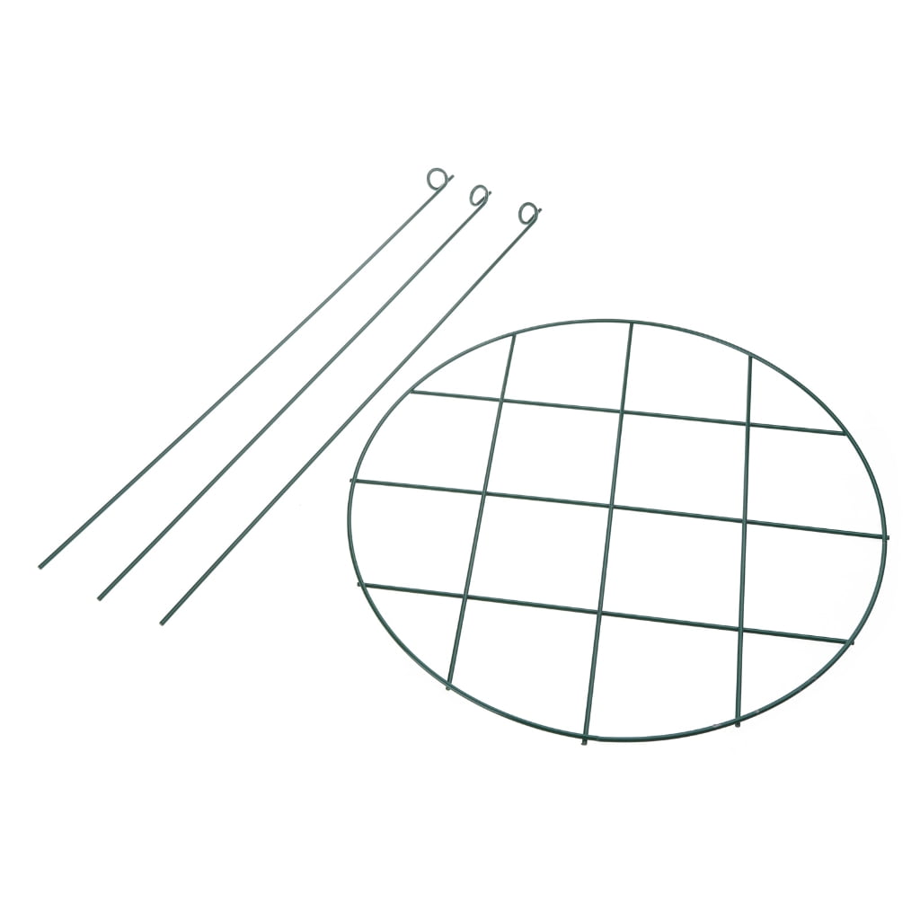 JZROCKER Round Plant Support Stand Holder Brace Grow Through Flower ...