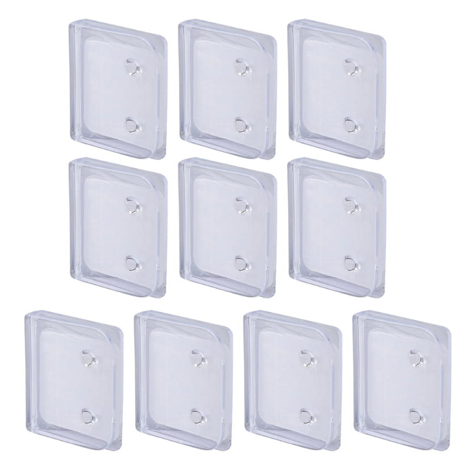 JZROCKER Self Adhesive Shower Curtain Clips Fasteners,Keep Curtains ...