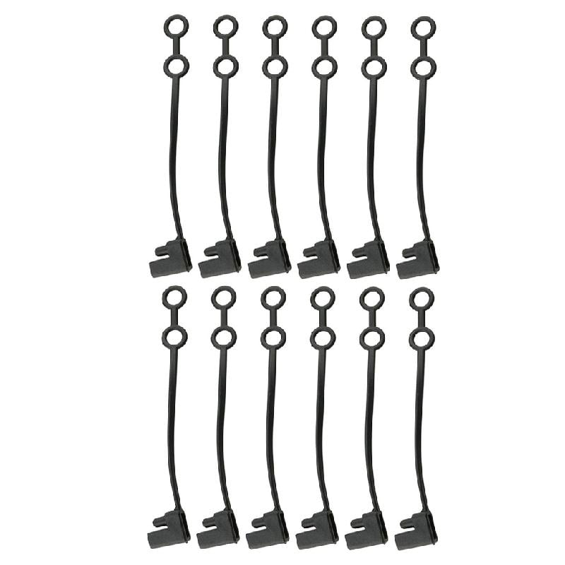 JZROCKER Set of 12 Practical 2Pin Plugs Replacement Solar Connectors ...
