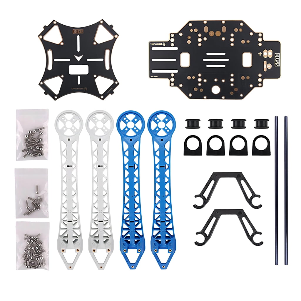 JZROCKER Set of S500 SK500 Aircraft Frame Kit 4-Axis Quadcopter ...