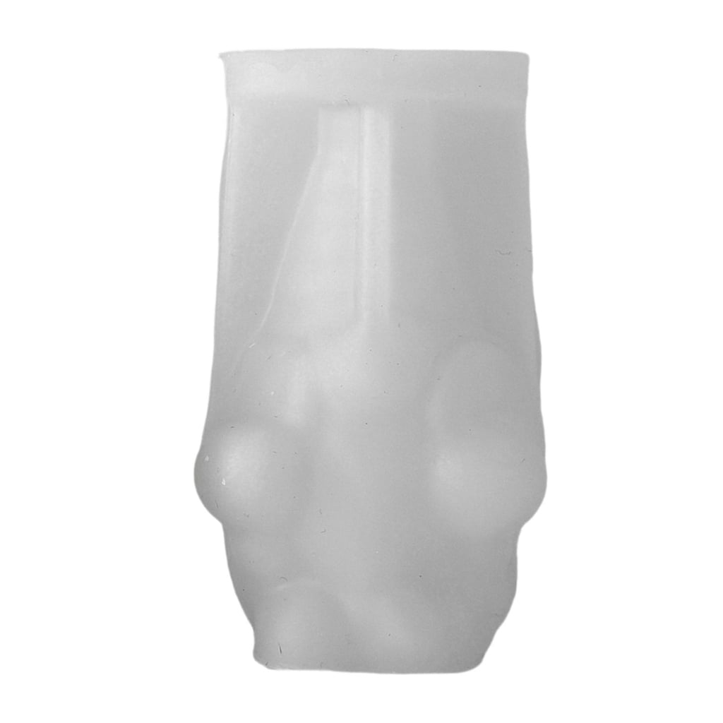 JZROCKER Silicone Dwarf Candle Mold for Table Decorations 3D Dwarf ...