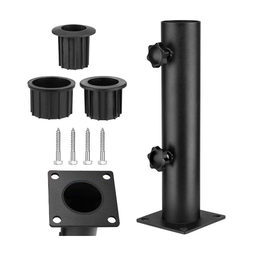 JZROCKER Square Parasol Stand Base Bracket Umbrella Outdoor Holder ...