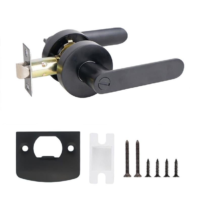 JZROCKER Steel Door Handle Set with Included Spindles & Screws Stylish ...
