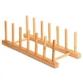 JZROCKER Timber Vinyl Record Storage Holder Display Stand Dish Plate ...