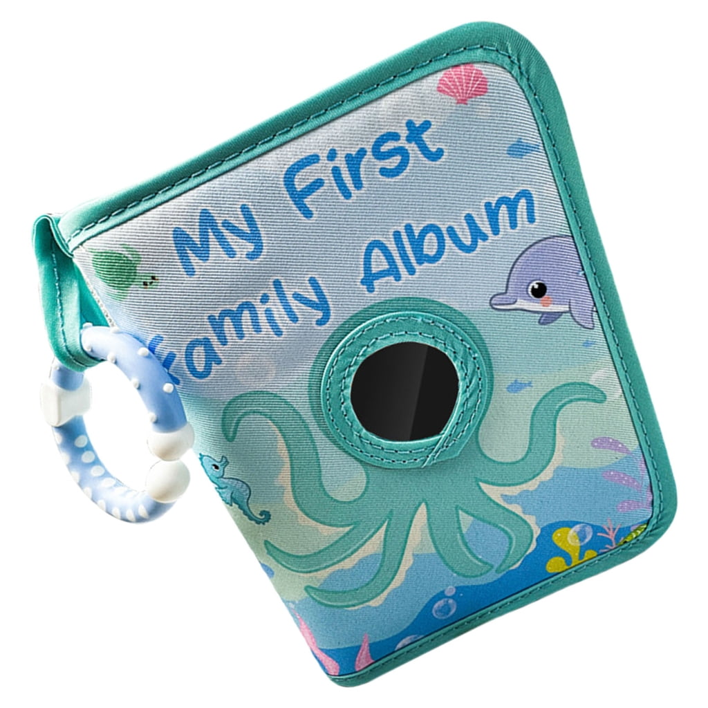 JZROCKER Toddler Infant Photo Book with Cartoon Octopuses Design Baby ...