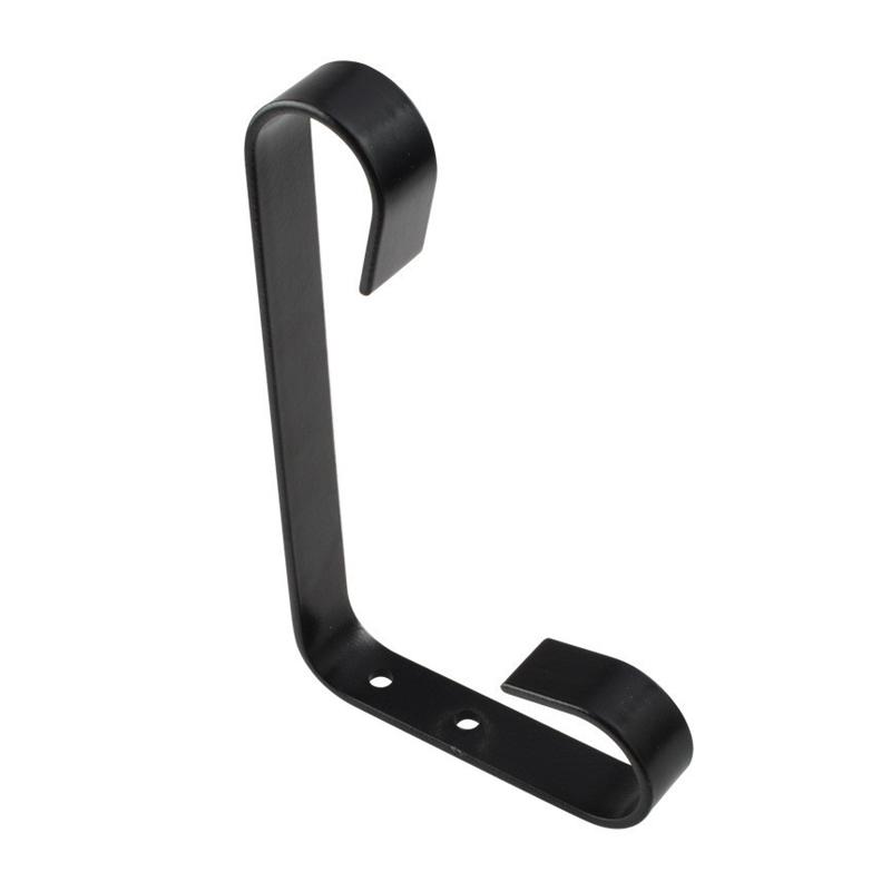 JZROCKER Trendy 4-Inch Wall Plant Hanging Bracket Hook Black Matte ...